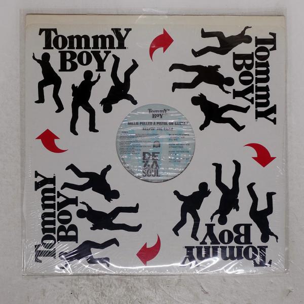 アーティスト：DE LA SOULタイトル：MILLIE PULLED A PISTOL ONレーベル：TOMMY BOY TB500ジャケット：E-盤：VG+帯：NONEFMT：12枚数：1JAN：0コメント：US SHRINK レビュー：