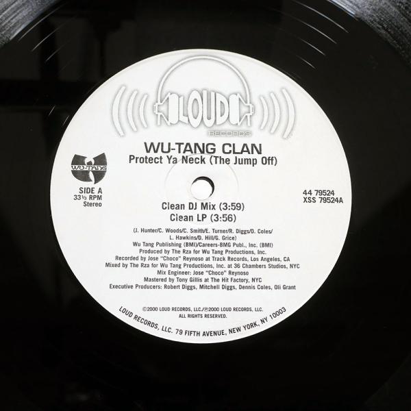アーティスト：WU-TANG CLANタイトル：PROTECT YA NECK (THE JUMP OFF)レーベル：LOUD 4479524ジャケット：NONE盤：E-帯：NONEFMT：12枚数：1JAN：0コメント：US レビュー：
