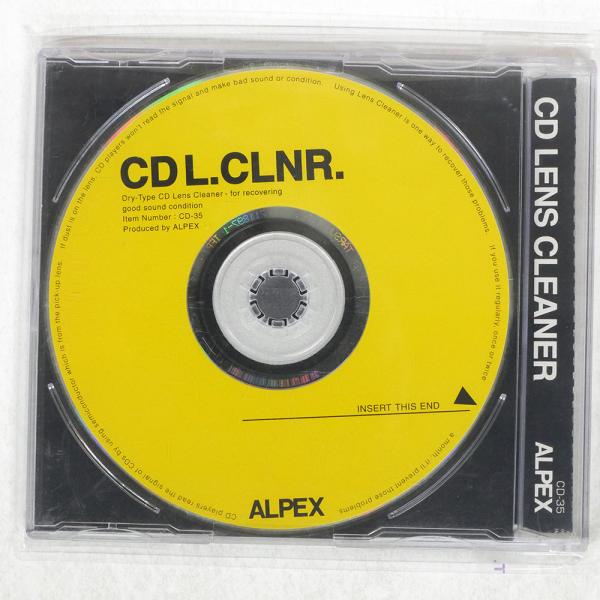 アーティスト：-タイトル：CDレンズクリーナーレーベル：ALPEX CD-35ジャケット：NONE盤：良い帯：NONEFMT：CD枚数：1JAN：4953515913357コメント：JAPANレビュー：