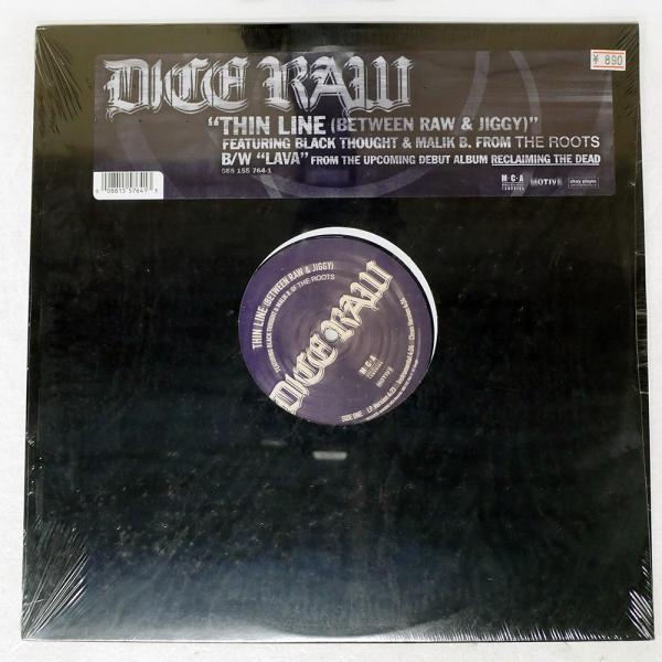 アーティスト：DICE RAWタイトル：THIN LINE / LAVAレーベル：MCA  0881557641ジャケット：S盤：S帯：NONEFMT：12枚数：1JAN：コメント：US盤レビュー：