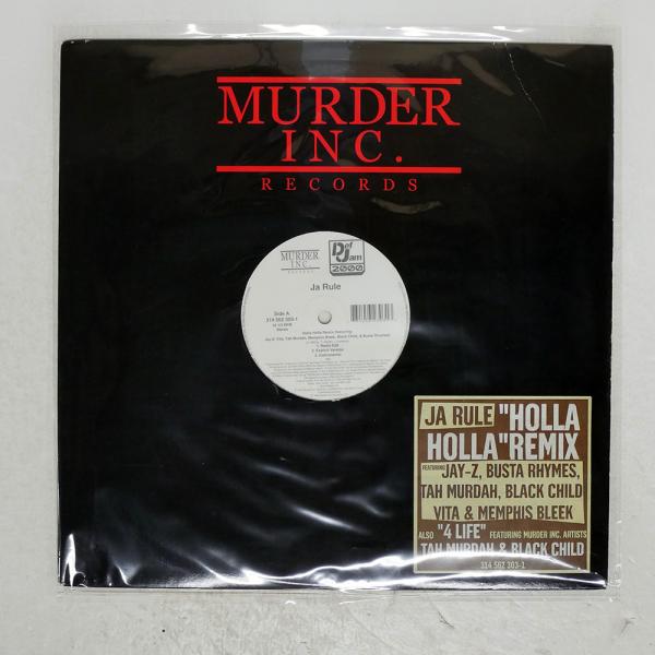 アーティスト：JA RULEタイトル：HOLLA HOLLA (REMIX) / 4 LIFEレーベル：MURDER INC 3145623031ジャケット：E-盤：E-帯：NONEFMT：12枚数：1JAN：コメント：US盤レビュー：