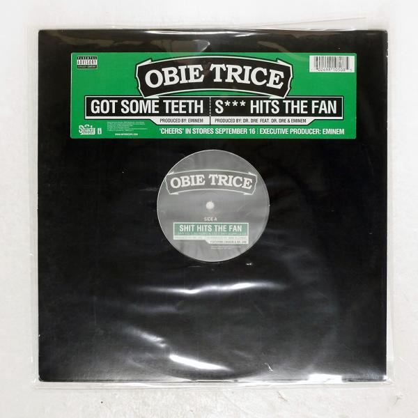 アーティスト：OBIE TRICEタイトル：SHIT HITS THE FANレーベル：SHADY INTR110011ジャケット：E-盤：E-,ST帯：NONEFMT：12枚数：1JAN：コメント：US盤レビュー：