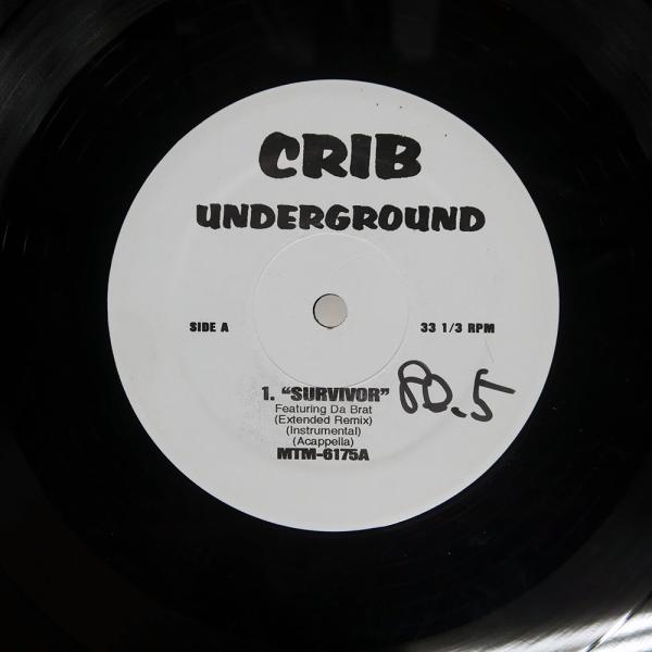 アーティスト：VAタイトル：SURVIVOR / GET UR FREAK ONレーベル：CRIB UNDERGROUND MTM6175ジャケット：NONE盤：VG+,W,VG+,W帯：NONEFMT：12枚数：2JAN：コメント：US盤...