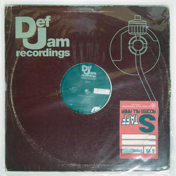 アーティスト：DMXタイトル：Party Up (Up In Here)レーベル：DEF JAM 314562605ジャケット：VG+,SP,ST盤：E-,ST,E-,ST帯：NONEFMT：12枚数：2JAN：コメント：US盤 同盤一枚付...