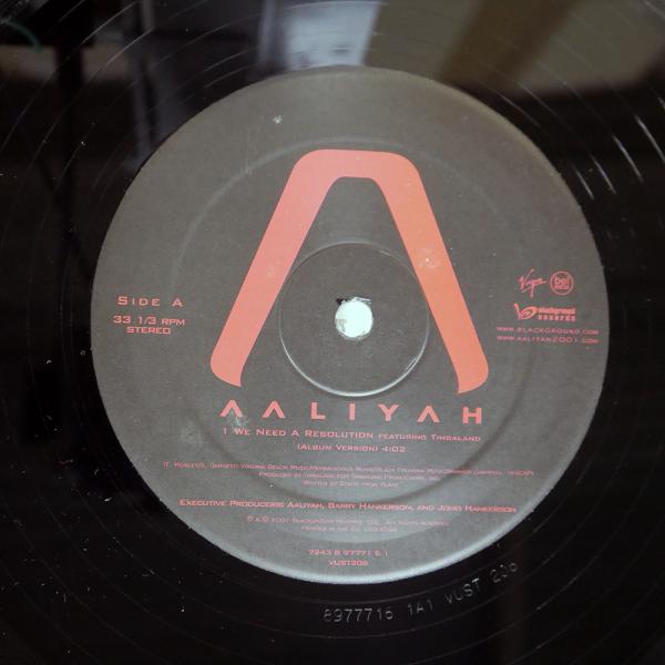 アーティスト：AALIYAHタイトル：WE NEED A RESOLUTIONレーベル：BLACKGROUND VUST206ジャケット：NONE盤：E-帯：NONEFMT：12枚数：1JAN：コメント：ヨーロッパ盤レビュー：
