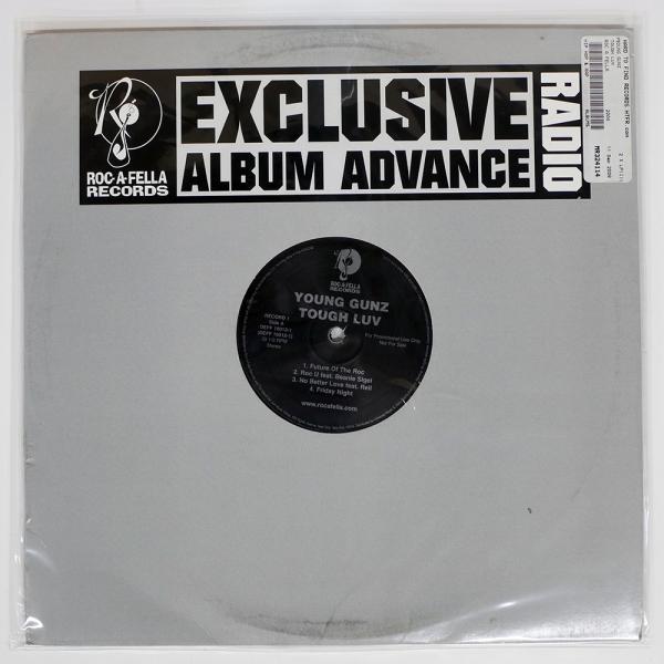 アーティスト：YOUNG GUNZタイトル：TOUGH LUVレーベル：ROC-A-FELLA DEFF160131ジャケット：VG+,DJ,ST盤：E-,DJ,VG+,DJ帯：NONEFMT：LP枚数：2JAN：コメント：US盤 プロモレ...