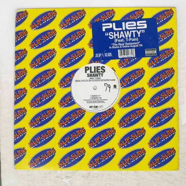 アーティスト：PLIESタイトル：SHAWTYレーベル：SLIP-N-SLIDE 0230716ジャケット：E-盤：VG+,W帯：NONEFMT：12枚数：1JAN：コメント：US盤レビュー：