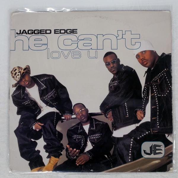 アーティスト：JAGGED EDGEタイトル：HE CAN'T LOVE YOUレーベル：SO SO DEF 4479323ジャケット：VG+,SP盤：VG+,ST帯：NONEFMT：12枚数：1JAN：コメント：US盤 カンパニースリーブ...