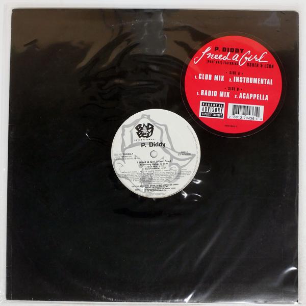 アーティスト：P. DIDDYタイトル：I NEED A GIRL (PART ONE)レーベル：BAD BOY ENTERTAINMENT 78612794361ジャケット：E-盤：E-帯：NONEFMT：12枚数：1JAN：コメント：U...