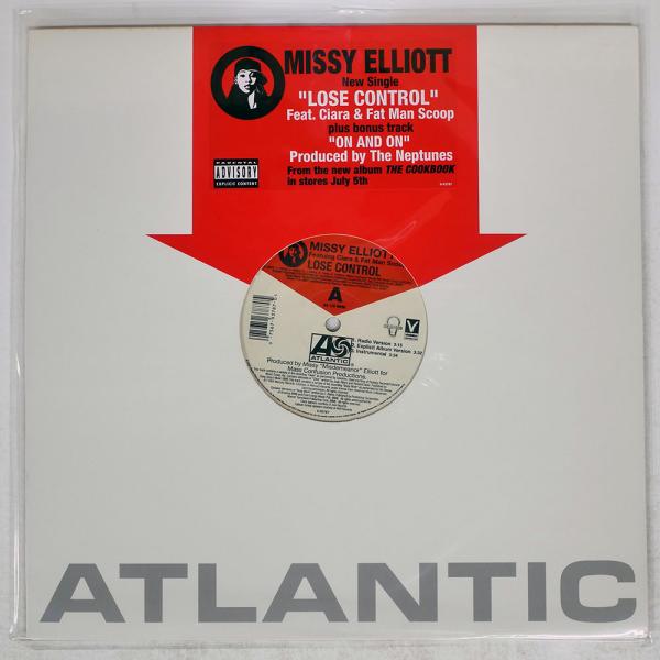 アーティスト：MISSY ELLIOTTタイトル：LOSE CONTROL / ON &amp; ONレーベル：ATLANTIC 093787ジャケット：E盤：E-,ST帯：NONEFMT：12枚数：1JAN：コメント：US盤レビュー：