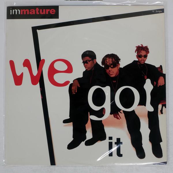 アーティスト：IMMATUREタイトル：WE GOT ITレーベル：MCA MCA1255156ジャケット：E-盤：E-帯：NONEFMT：12枚数：1JAN：コメント：US盤レビュー：