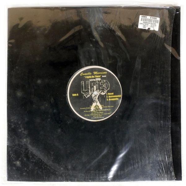 アーティスト：CAMILLE MORRISONタイトル：I GOTTA BE THEREレーベル：LIFTED LR12000ジャケット：NONE盤：VG+帯：NONEFMT：12枚数：1JAN：コメント：US盤レビュー：