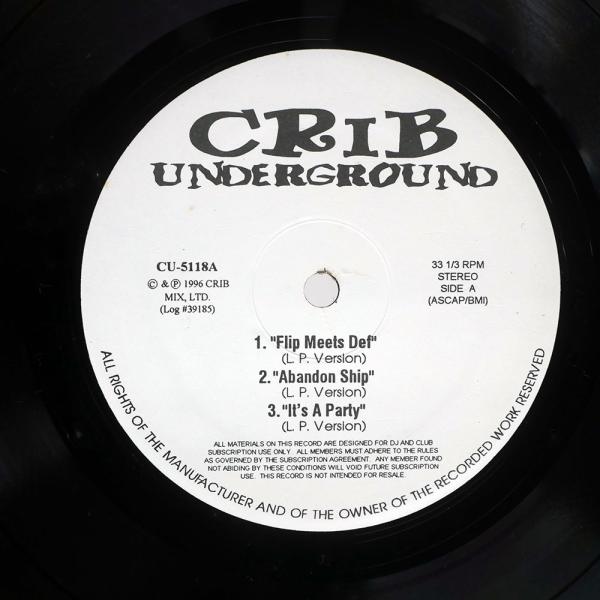 アーティスト：VAタイトル：UNTITLEDレーベル：CRIB UNDERGROUND CU5118ジャケット：NONE盤：E-帯：NONEFMT：LP枚数：1JAN：コメント：US盤レビュー：