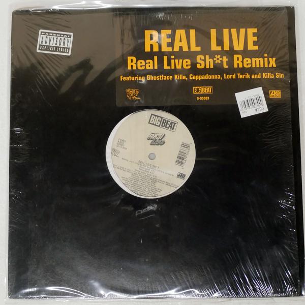 アーティスト：REAL LIVEタイトル：SH*T (REMIX) / POP THE TRUNKレーベル：BIG BEAT NONEジャケット：E-盤：E-帯：NONEFMT：12枚数：1JAN：コメント：US盤 シュリンク付きレビュー：