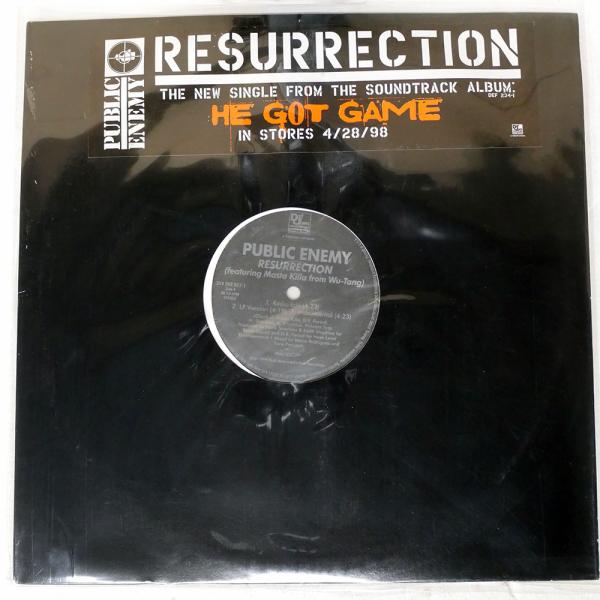 アーティスト：PUBLIC ENEMYタイトル：RESURRECTION / HE GOT GAMEレーベル：DEF JAM 3145689271ジャケット：E-盤：VG+帯：NONEFMT：12枚数：1JAN：コメント：US盤レビュー：
