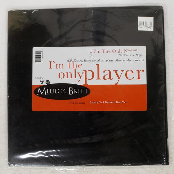アーティスト：MELIECK BRITTタイトル：I'M THE ONLY PLAYERレーベル：EASTWEST RECORDS AMERICA 066034ジャケット：E-盤：E-帯：NONEFMT：12枚数：1JAN：コメント：US盤...
