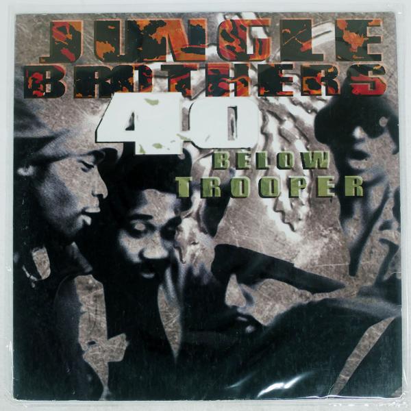 アーティスト：JUNGLE BROTHERSタイトル：40 BELOW TROOPERレーベル：WARNER BROS. 040764ジャケット：E-盤：VG+帯：NONEFMT：12枚数：1JAN：コメント：US盤レビュー：