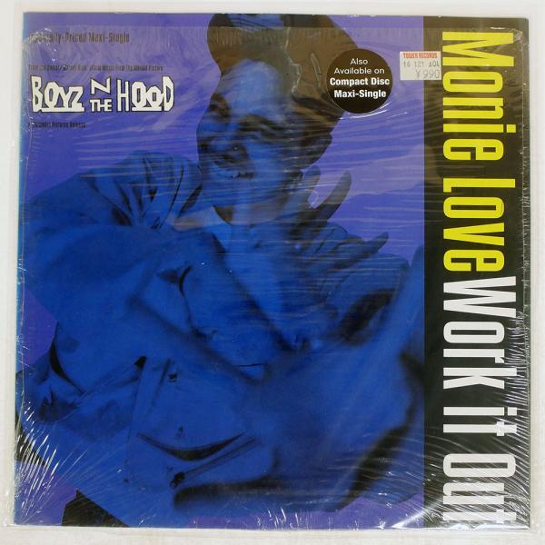 アーティスト：MONIE LOVEタイトル：WORK IT OUTレーベル：QWEST 040288ジャケット：E-,ST盤：VG+,W帯：NONEFMT：12枚数：1JAN：コメント：US盤 シュリンク付き 盤キズレビュー：