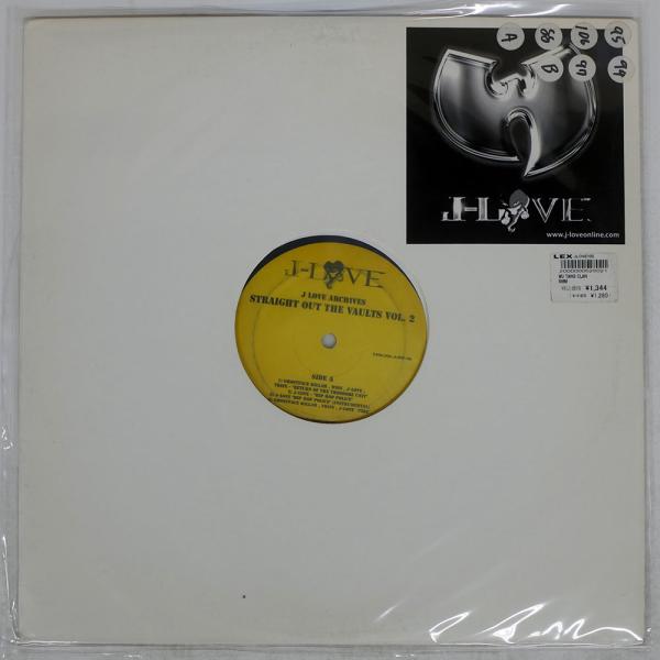 アーティスト：J-LOVEタイトル：ARCHIVES: STRAIGHT OUT THE VAULTS VOL. 2レーベル：NOT ON LABEL (J-LOVE SELF-RELEASED) JLOVE102ジャケット：E-盤：VG帯...