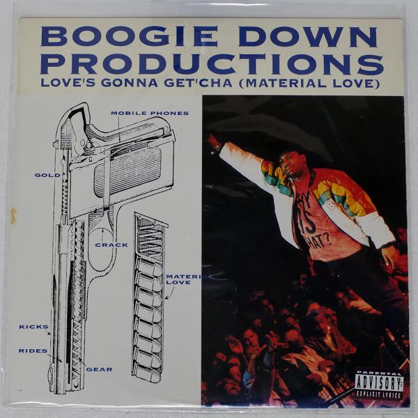 アーティスト：BOOGIE DOWN PRODUCTIONSタイトル：LOVE'S GONNA GET'CHA (MATERIAL LOVE)レーベル：JIVE 13671JDジャケット：E-盤：E-帯：NONEFMT：12枚数：1JAN：...