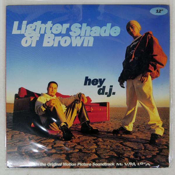 アーティスト：LIGHTER SHADE OF BROWNタイトル：HEY DJ!レーベル：LEXINGTON MR054ジャケット：E-盤：VG帯：NONEFMT：12枚数：1JAN：コメント：US盤 盤キズレビュー：