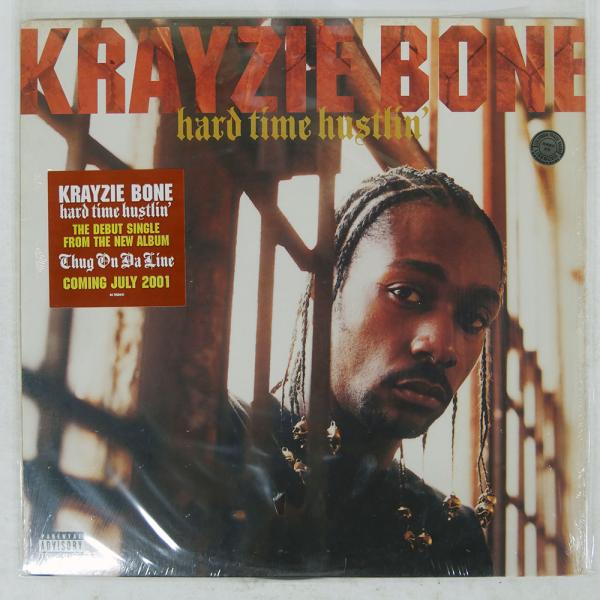 アーティスト：KRAYZIE BONEタイトル：HARD TIME HUSTLIN'レーベル：LOUD 4479594ジャケット：E-盤：VG+帯：NONEFMT：12枚数：1JAN：コメント：US盤 シュリンク付きレビュー：