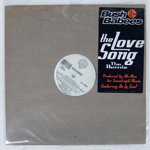 アーティスト：DA BUSH BABEESタイトル：LOVE SONG (THE REMIX)レーベル：WARNER 043743ジャケット：E-盤：VG帯：NONEFMT：12枚数：1JAN：コメント：US盤 盤キズレビュー：