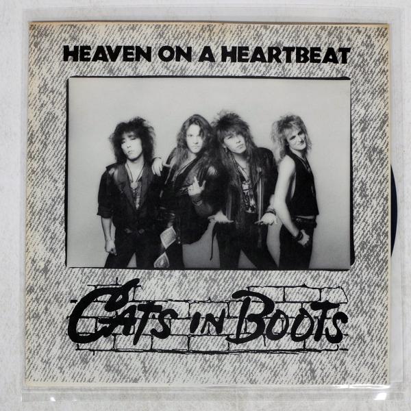 アーティスト：キャッツインブーツタイトル：HEAVEN ON A HEARTBEATレーベル：ROCKIN' F E8216ジャケット：E-,SP盤：E帯：NONEFMT：ソノシート枚数：1JAN：コメント：国内盤レビュー：