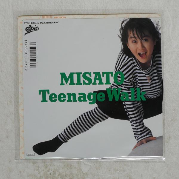 アーティスト：渡辺美里タイトル：TEENAGE WALKレーベル：EPIC 075H286ジャケット：E盤：E帯：NONEFMT：7枚数：1JAN：コメント：国内盤 カンパニースリーブ付きレビュー：