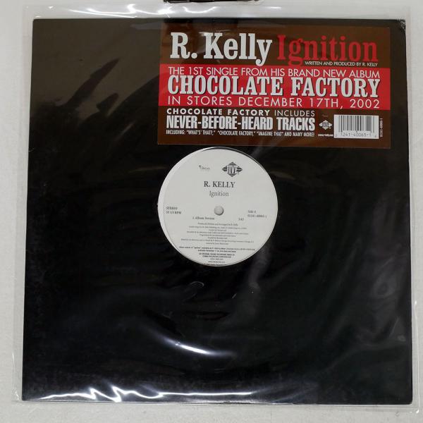 アーティスト：R.KELLYタイトル：IGNITIONレーベル：JIVE 01241400651ジャケット：E-盤：VG+帯：NONEFMT：12枚数：1JAN：コメント：US盤レビュー：