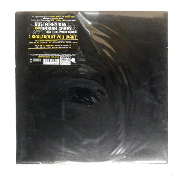 アーティスト：BUSTA RHYMESタイトル：I KNOW WHAT YOU WANTレーベル：J 80813212581ジャケット：E-盤：E-帯：NONEFMT：12枚数：1JAN：コメント：US盤レビュー：