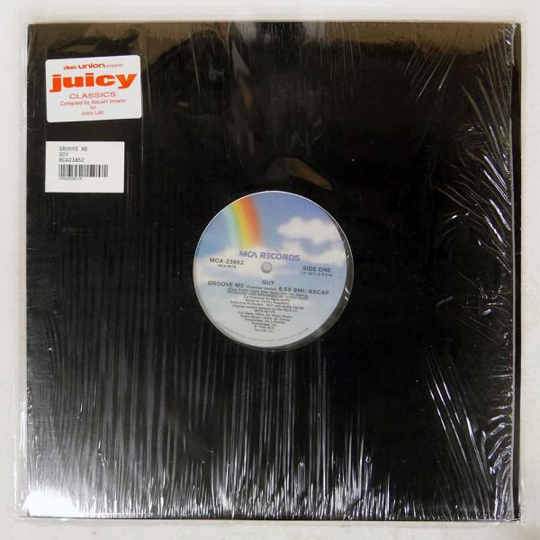 アーティスト：GUYタイトル：GROOVE ME (EXTENDED VERSION)レーベル：MCA MCA23852ジャケット：E-盤：E-帯：NONEFMT：12枚数：1JAN：コメント：US盤 シュリンク付きレビュー：