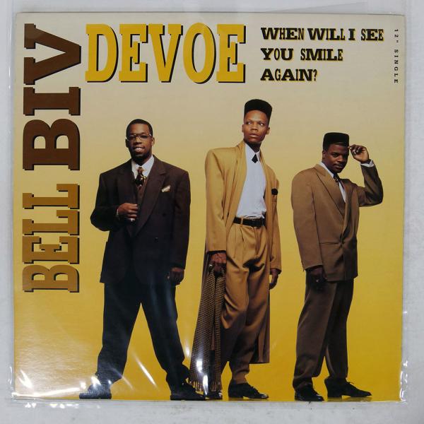 アーティスト：BELL BIV DEVOEタイトル：WHEN WILL I SEE YOU SMILE AGAIN?レーベル：MCA MCA1253999ジャケット：E-盤：E-帯：NONEFMT：12枚数：1JAN：コメント：US盤レビュー：