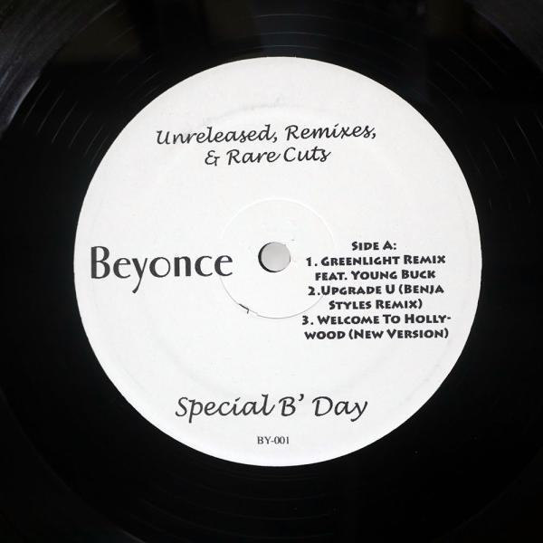 アーティスト：BEYONCEタイトル：SPECIAL B' DAY: UNRELEASED, REMIXES, &amp; RARE CUTSレーベル：NOT ON LABEL (BEYONC) BY001ジャケット：E-盤：E帯：NONE...