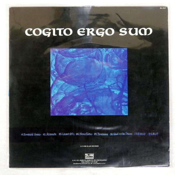 アーティスト：36.5 BULLETタイトル：COGITO ERGO SUMレーベル：SLAM SL010ジャケット：E-盤：E帯：NONEFMT：12枚数：1JAN：コメント：インナースリーブ カラー盤    レビュー：