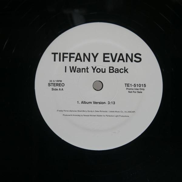 アーティスト：TIFFANY EVANSタイトル：I LOVE YOUR SMILE / I WANT YOU BACKレーベル：NOT ON LABEL TE151015ジャケット：E-盤：E帯：NONEFMT：12枚数：1JAN：コメン...