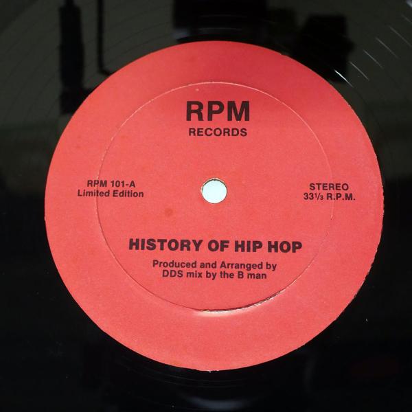アーティスト：DOUBLE DEE &amp; STEINSKIタイトル：HISTORY OF HIP HOPレーベル：R.P.M. RPM101ジャケット：NONE盤：VG+帯：NONEFMT：12枚数：1JAN：コメント：ブート盤 稀少...
