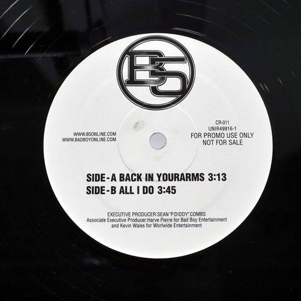 アーティスト：B5タイトル：A BACK IN YOURARMS / ALL I DOレーベル：NOT ON LABEL 499161ジャケット：E-盤：E-帯：NONEFMT：12枚数：1JAN：コメント：US盤レビュー：