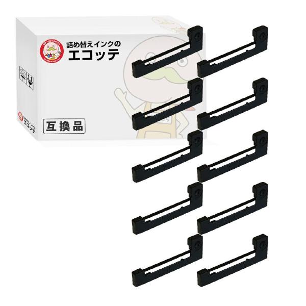 【メーカー名】A&amp;D ( エーアンドディ )【メーカー公式純正品番】AX-ERC-05-S【種別】インクリボンカセット【商品内容】黒 10個【内容量 / 印刷枚数 純正比】純正品と同枚数の印刷が可能です。【対応機種】AD-8121B...