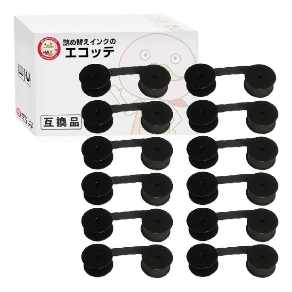 【メーカー名】Commodore ( コモドール )【メーカー公式純正品番】LP-108【種別】スプールリボン【商品内容】黒 12個【内容量 / 印刷枚数 純正比】純正品と同枚数の印刷が可能です。【対応機種】US152P【注意事項】 代金引...