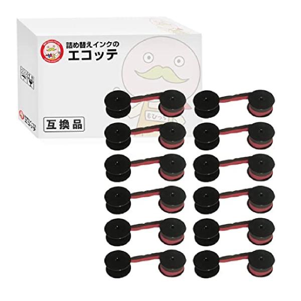 【メーカー名】TRS【メーカー公式純正品番】LP-108【種別】スプールリボン【商品内容】黒赤 12個【内容量 / 印刷枚数 純正比】純正品と同枚数の印刷が可能です。【対応機種】611【注意事項】 代金引換はご利用いただけません土日祝日の着...