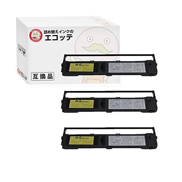 【メーカー名】FUJITSU ( 富士通 )【メーカー公式純正品番】DPK24E【種別】インクリボンカセット【商品内容】黒 3個【内容量 / 印刷枚数 純正比】純正品と同枚数の印刷が可能です。【対応機種】FMPR-351 ( FMPR351...