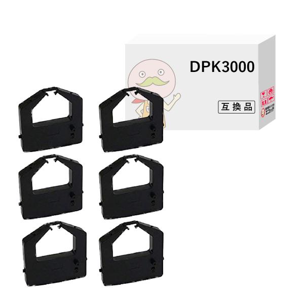【メーカー名】FUJITSU ( 富士通 )【メーカー公式純正品番】DPK3000【種別】インクリボンカセット【商品内容】黒 6個【内容量 / 印刷枚数 純正比】純正品と同枚数の印刷が可能です。【対応機種】FMPR-354 ( FMPR35...