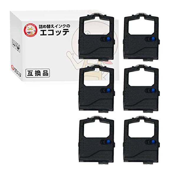 【メーカー名】OKI ( 沖 )【メーカー公式純正品番】RN1-00-008/RN6-00-008/RN1/6-00-008【種別】インクリボンカセット【商品内容】黒 6個【内容量 / 印刷枚数 純正比】純正品と同枚数の印刷が可能です。【対...