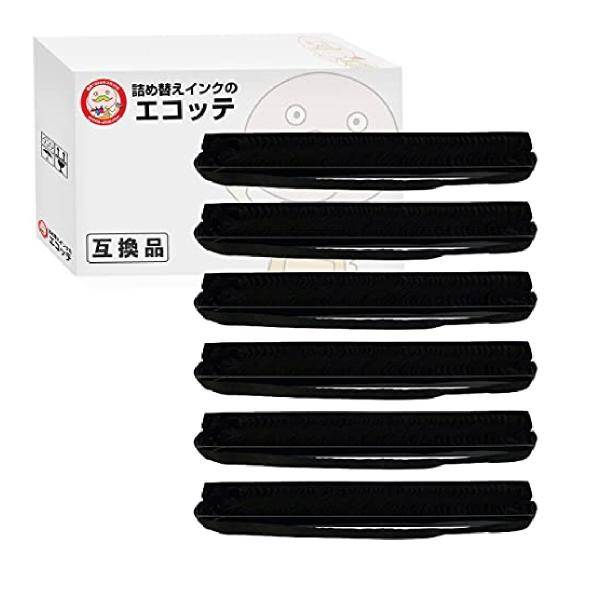 【メーカー名】OKI ( 沖 )【メーカー公式純正品番】RN1-00-007/RN6-00-007【種別】サブリボン【商品内容】黒 6個【内容量 / 印刷枚数 純正比】純正品と同枚数の印刷が可能です。【対応機種】MICROLINE ML84...