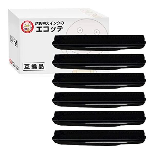 【メーカー名】HITACHI ( 日立 )【メーカー公式純正品番】RN1-00-007/RN6-00-007【種別】サブリボン【商品内容】黒 6個【内容量 / 印刷枚数 純正比】純正品と同枚数の印刷が可能です。【対応機種】MICROLINE...