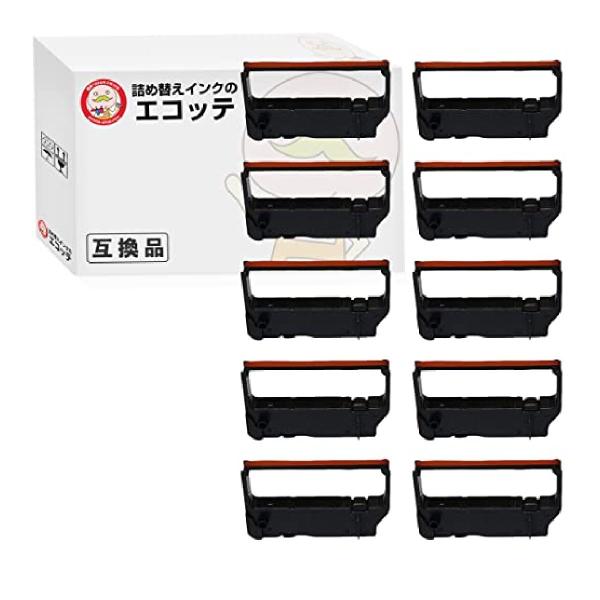 【メーカー名】star ( スター精密 )【メーカー公式純正品番】RC-200BR/RC200BR/RC-200/RC200【種別】インクリボンカセット【商品内容】黒赤 10個【内容量 / 印刷枚数 純正比】純正品と同枚数の印刷が可能です。...