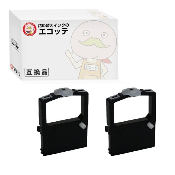 【メーカー名】OKI ( 沖 )【メーカー公式純正品番】RN1-00-009/RN6-00-009/RN1/6-00-009【種別】インクリボンカセット【商品内容】黒 2個【内容量 / 印刷枚数 純正比】純正品と同枚数の印刷が可能です。【対...