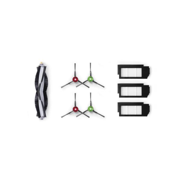 床用ロボット掃除機　DEEBOTXI Family/T10 Family用 アクセサリーキット （X1/X1 PLUS/T10/T10 PLUS 専用）【入数】サイドブラシ×2ペアメインブラシフィルター×3個