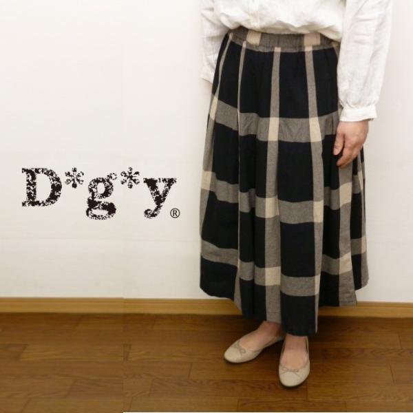 肌触りの良さ、着やすさを追求した大人のデイリーウェアを提案するD*g*y（ディージーワイ）気取らず自分らしくいられる、ナチュラル&amp;カジュアルなブランドです。チェック柄のガウチョパンツです。大きなチェック柄が、ポイントになっています。...